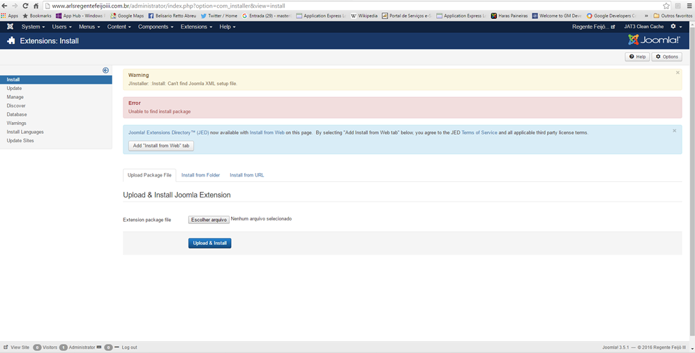 Cant install JA Simpli - JoomlArt