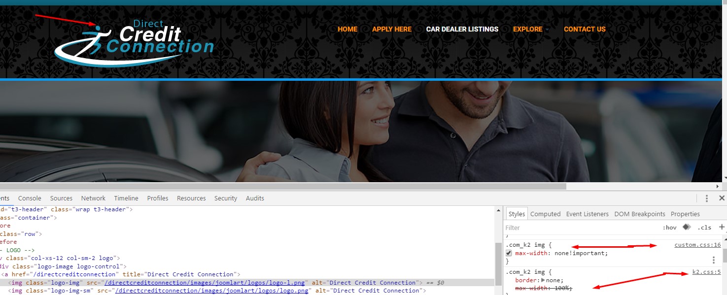 Remove or change masthead banner image and or text on some pages - JoomlArt