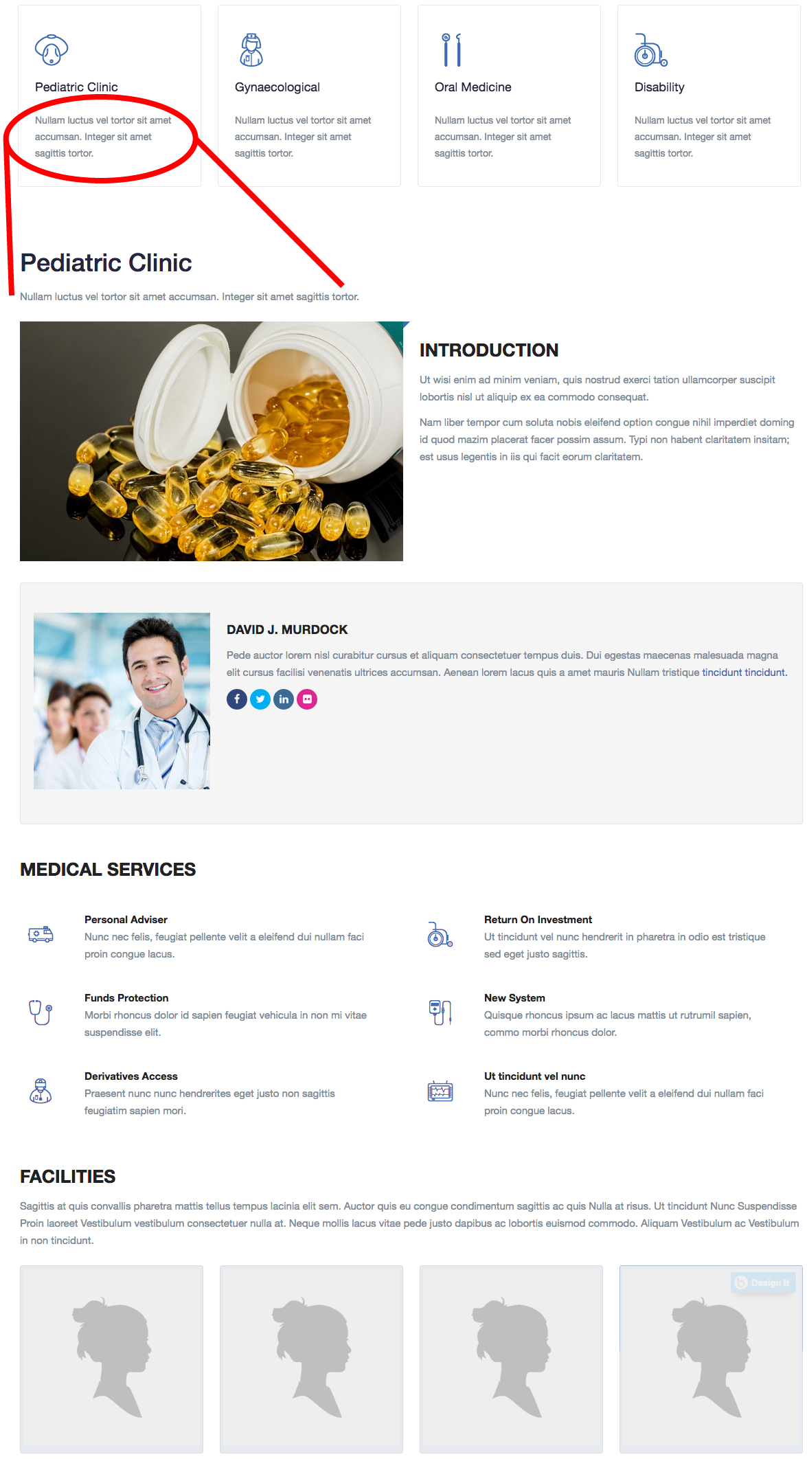 Replacement of flat icons (Flation) on IMG pictures (on Departments ...