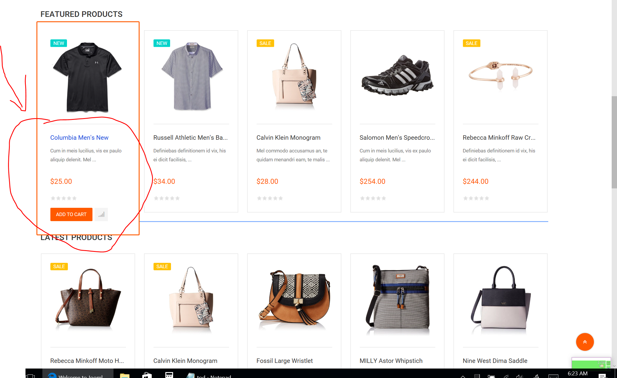 Strange layout on VM Storefront - JoomlArt