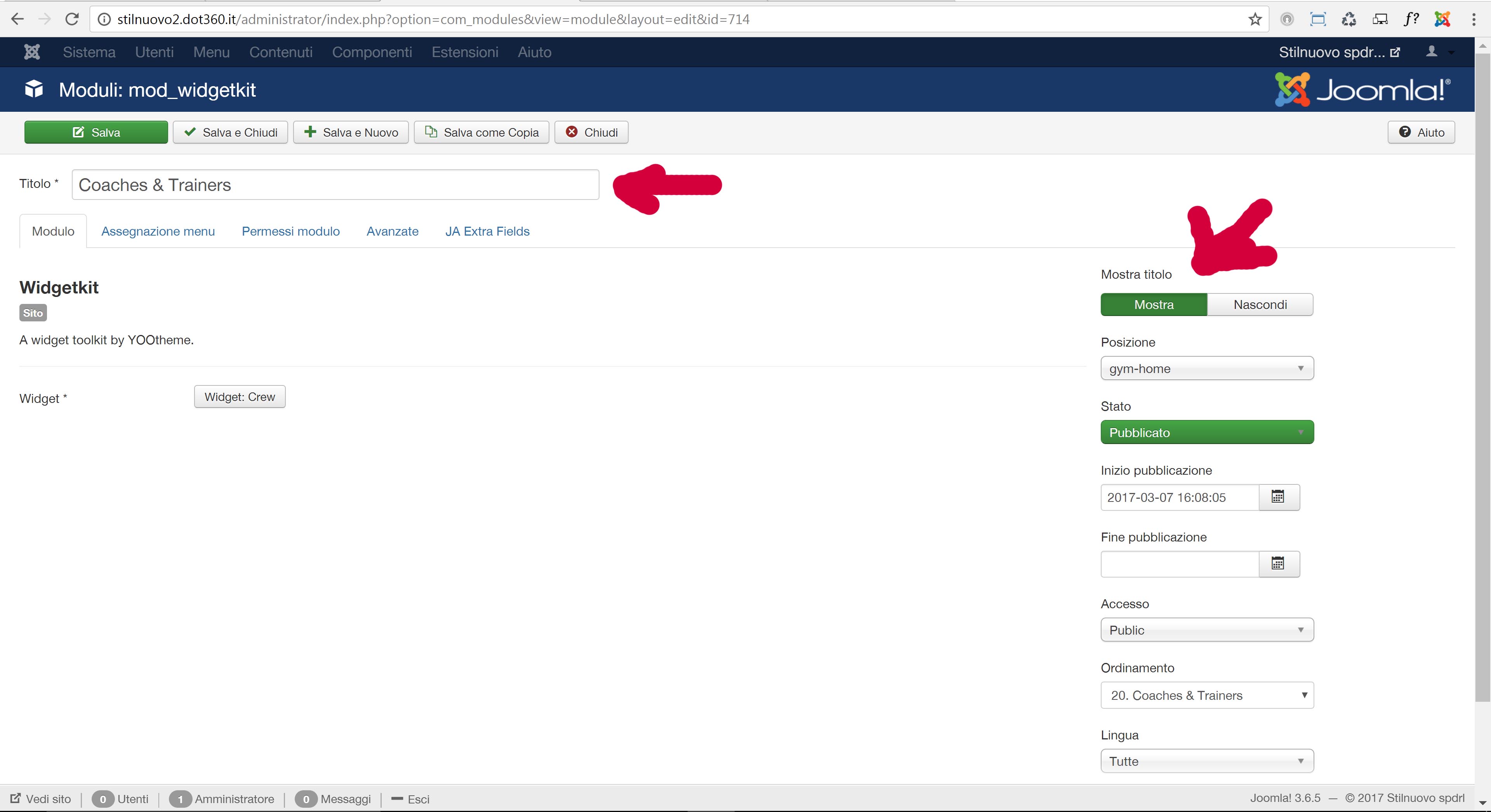 Module Title Not Visible Joomlart