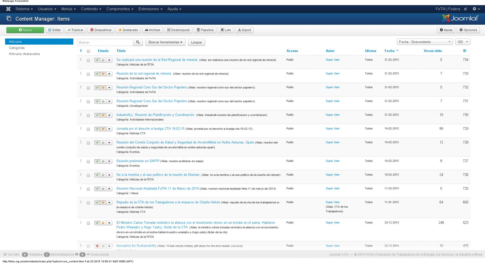 I can not see the button "Add New" after upgrading System - JA Content Type - JoomlArt