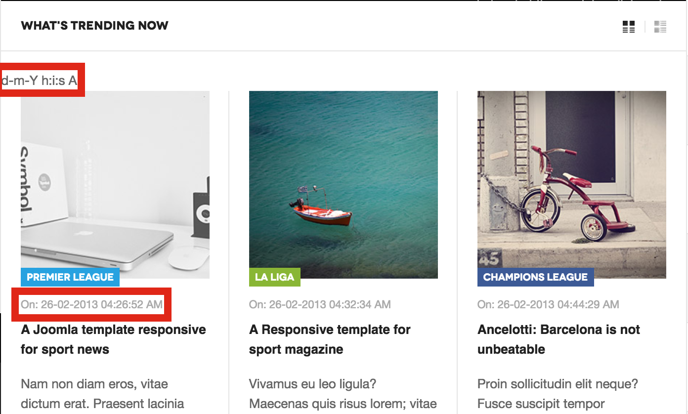 how to edit date created "on" - JoomlArt