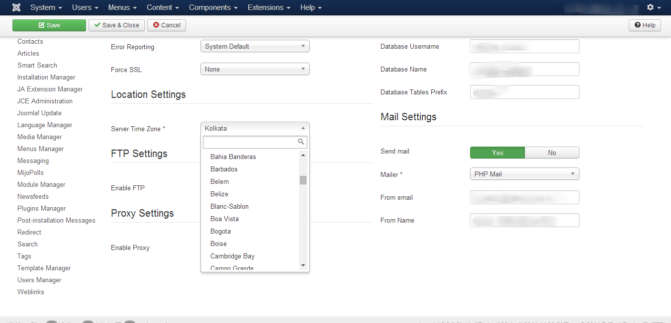 JA Promobar Uses Server Time? - JoomlArt