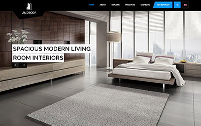 Responsive Joomla template for event organizers - JA Events II ...