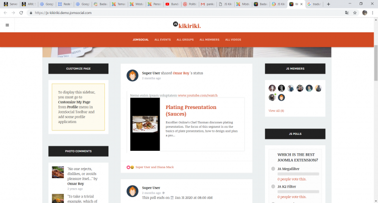 JS Kikiriki Theme - Support Central