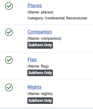 Custom fields using subform - Support Central